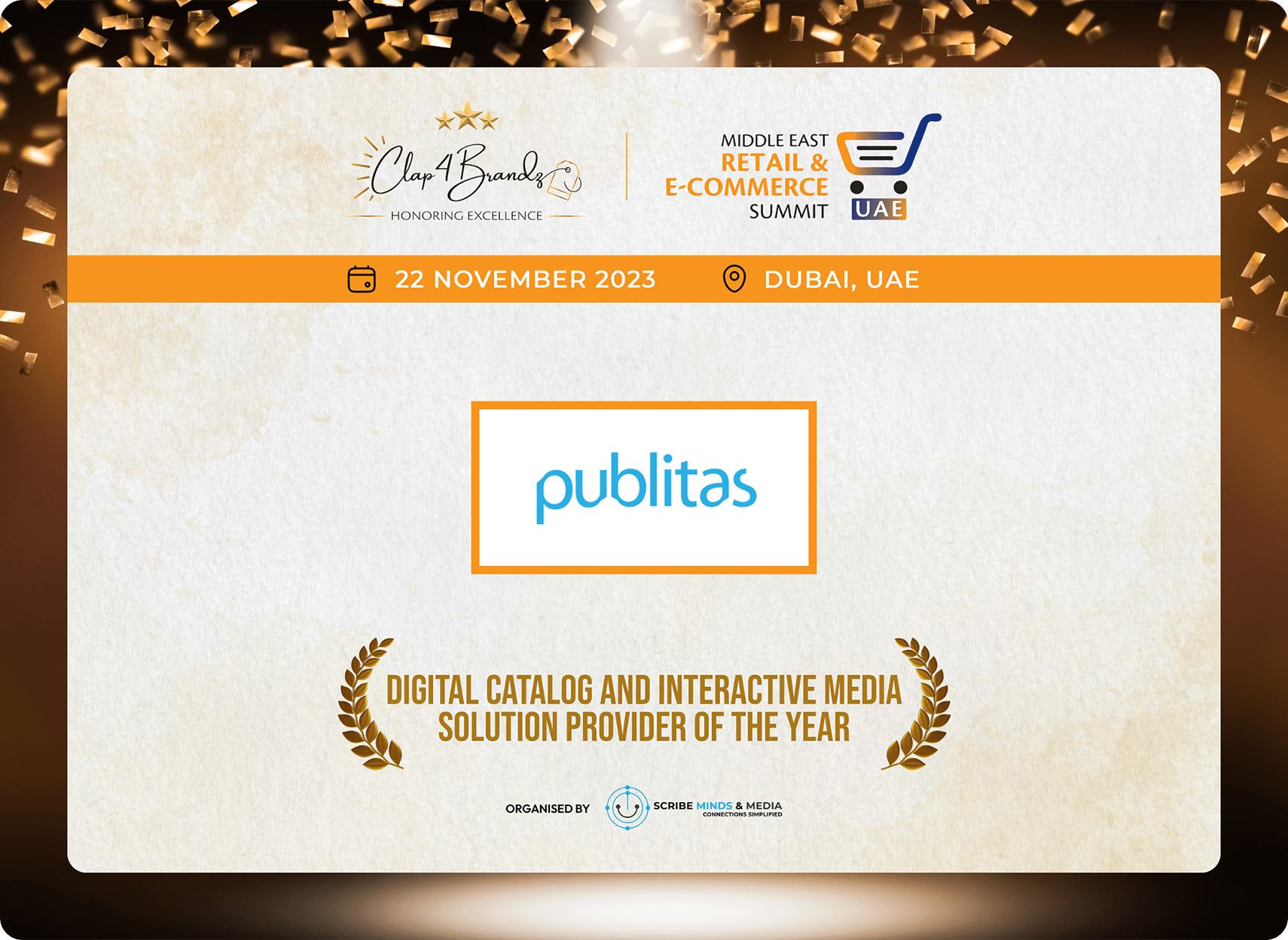 Publitas Wins Digital Catalog Award At Retail Summit UAE