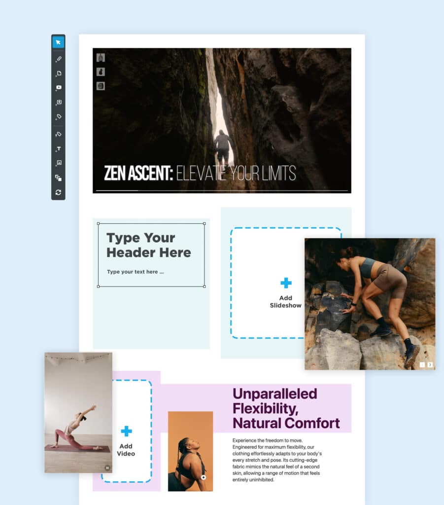 No-code Shoppable Landing Pages - Publitas